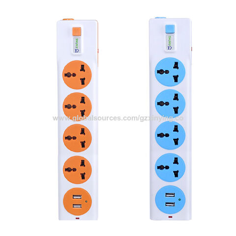 Buy Wholesale China Main Switch Power Socket 5 Outlets For Home And ...