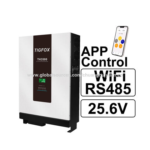 Tigfox Smart Wifi 5kw 3.5kw 3kw Power Wall Energy Storage System All In ...