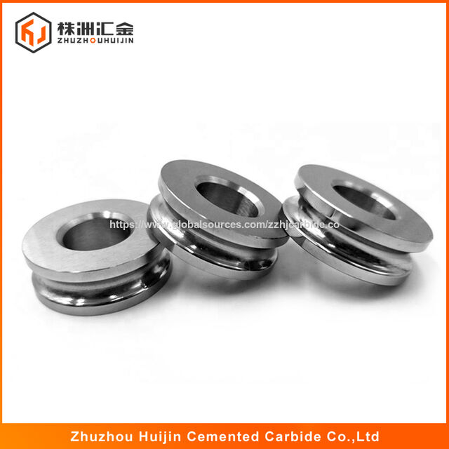 Buy Wholesale China Tungsten Carbide Anti-abrasive Tube Roll Wear-resistance Pipe Guide Roller ...