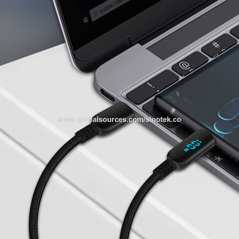 Display 480mbps Digital 5a 100w Usb Type C Data Cables, Type C Cable ...