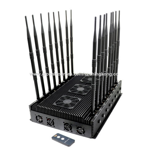 Buy Wholesale China World First 16 Antennas 110w Powerful Signal Jammer For 5g/4g/3g/2g Wifi Gps ...