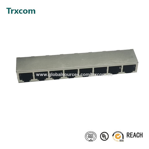 Buy Wholesale China 8 Port Rj45 Through Hole 10/100/1000 Base-t Free ...