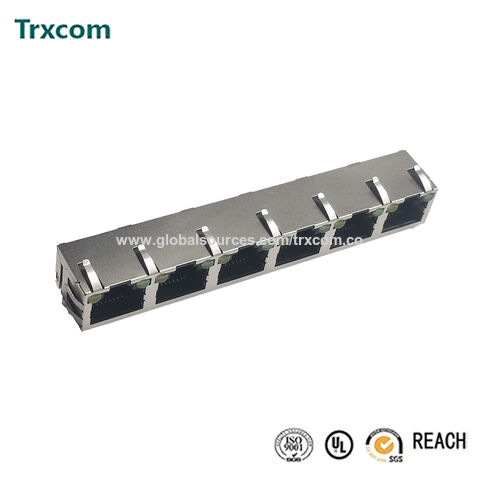 Buy Wholesale China 8 Port Rj45 Through Hole 10/100/1000 Base-t Free ...