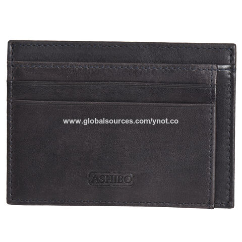 Buy Wholesale India Card Holder, Premium Leather Card Wallets With ...