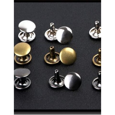 Buy Wholesale China 12mm Double Cap Studs Rivets Docking Buttons Metal ...