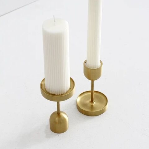 Buy China Wholesale Nordic Two-side Use Metal Candle Stand Customized ...