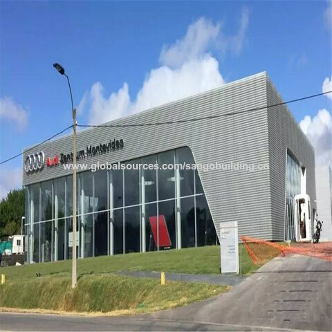 Buy Wholesale China Free Design Car Showroom Modular Steel Structure ...