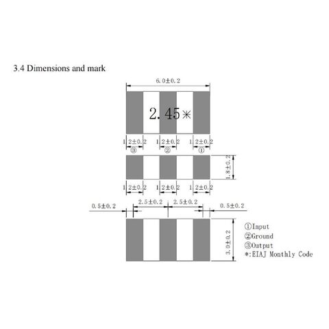 Buy Wholesale China Zttcp Smd Ceramic Resonator With Size 6.0*3.0*1.8mm ...
