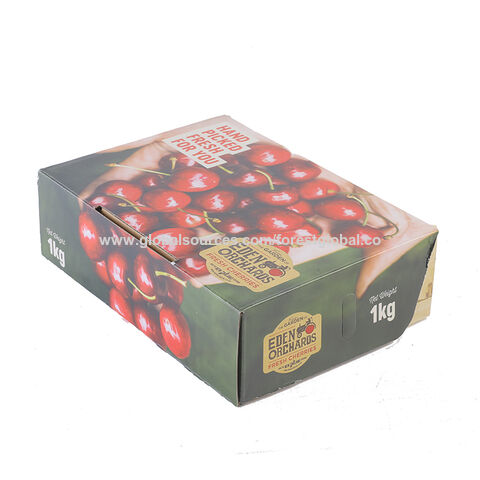 Buy Wholesale China Custom Cherry Box Corrugated Cardboard Paper Carton ...
