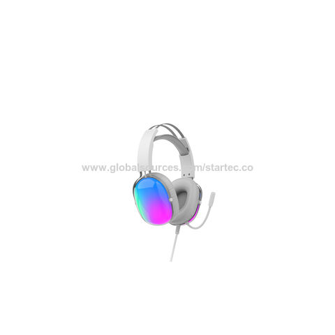 Buy Wholesale China Popular Crystal Gaming Headset With Full Panel Rgb ...
