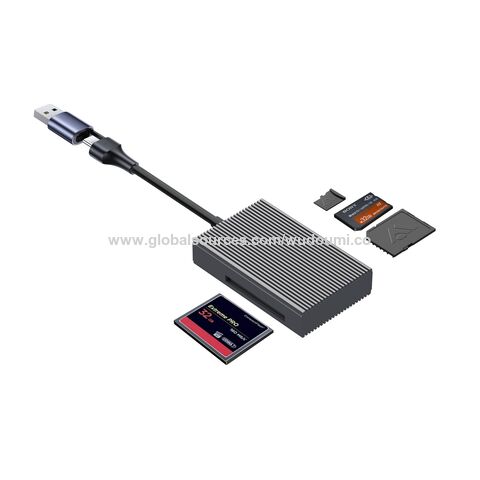 4 In 1 Sd Tf Ms Cf Card Reader Multi Usb C 3.0 Card Adapter For Camera ...