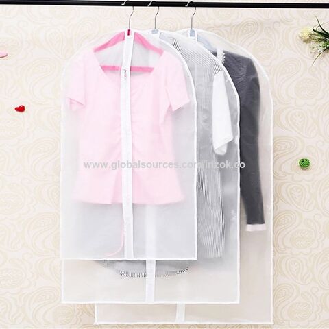 Garment Carrier, Suit Bag For Closet Storage Hanging Clothes Cover ...