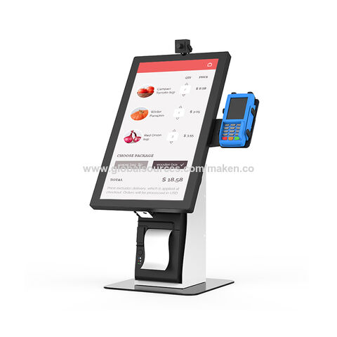 Buy Wholesale China 21.5 Inch Countertop Touch Screen Self-checkout ...