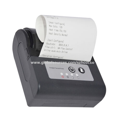 Oem\odm Usb 80mm Thermal 2d Barcode Receipt Printer Hcc-t3p-b, Portable ...