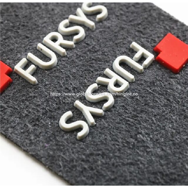 Customize Clothing 3d Raised Effect Logo Heat Transfer Silicone Labels ...