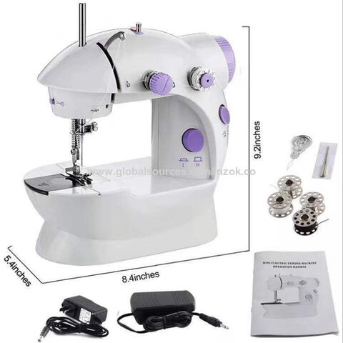 Buy Wholesale China Multifunction Electric Sewing Machine Mini Portable ...
