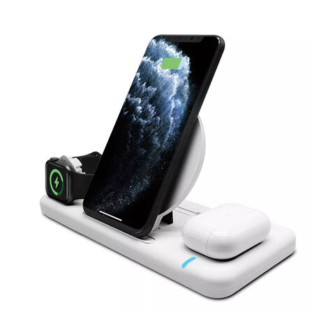 Buy Wholesale China Wireless Charging Stands 3 In 1 Wireless Charging ...