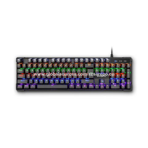 Buy Wholesale China Oem 100% Full Size Design Mechanical Keyboard With ...
