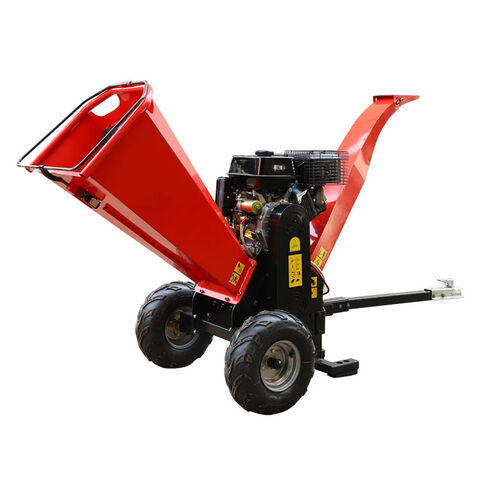 Wood Crusher Bamboo Shredder Mulcher Grinder Tree Branch Shredder ...