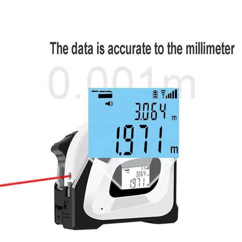 Buy China Wholesale 2 In 1 Laser Range Digital Tape Measure Digital ...