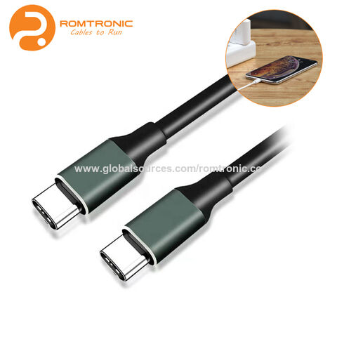 Buy Wholesale China High Speed Data Cable Usb3.1c Type To Usb3.1c Type ...