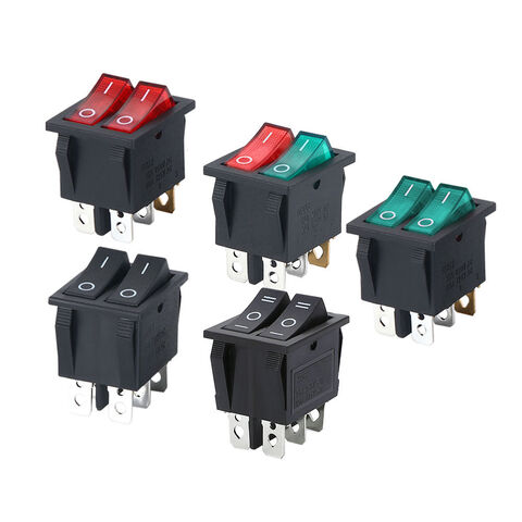 Buy Wholesale China Double Kcd3 3 Pin Socket With Red Green Light ...