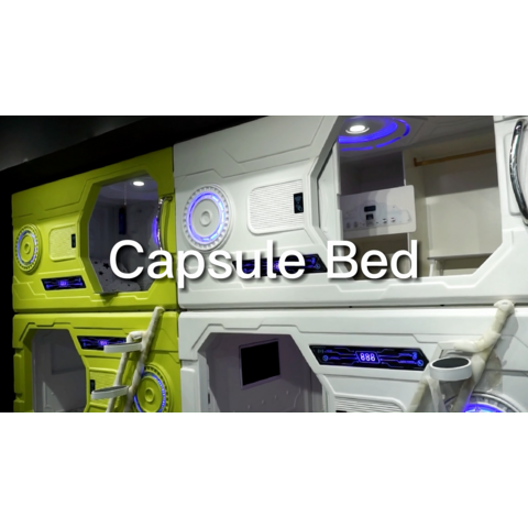 Hot Sale Single Double Soundproof Capsule Hotel Bunk Bed Capsule Bed ...