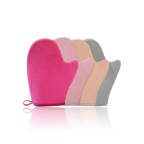 Custom Sponge Flocking Sunscreen Tanning Oil Applicator Glove Self ...