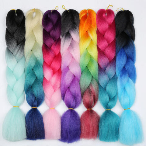 Buy Wholesale China Wholesale Many Colors Ombre 100g Braiding Hair ...