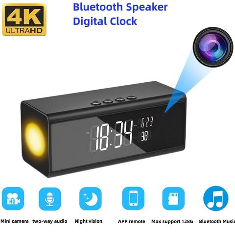 Buy Wholesale China Newest 4k Mini Hidden Camera With Digital Clock ...