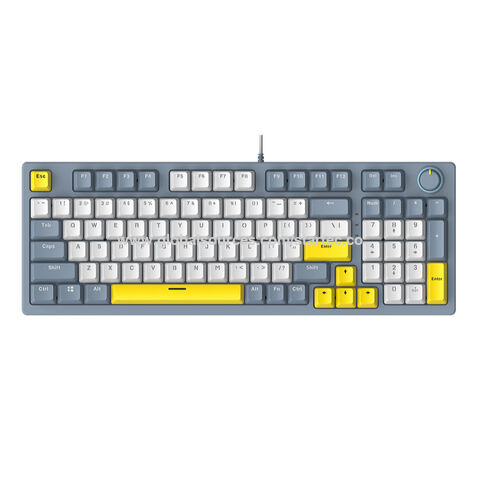 Buy Wholesale China 96 Keys Wired Mechanical Keyboard With Stabilizer ...