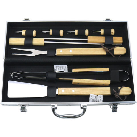 Buy Wholesale China 10pcs Aluminum Case Bbq Set & Bbq Set at USD 5.9 ...