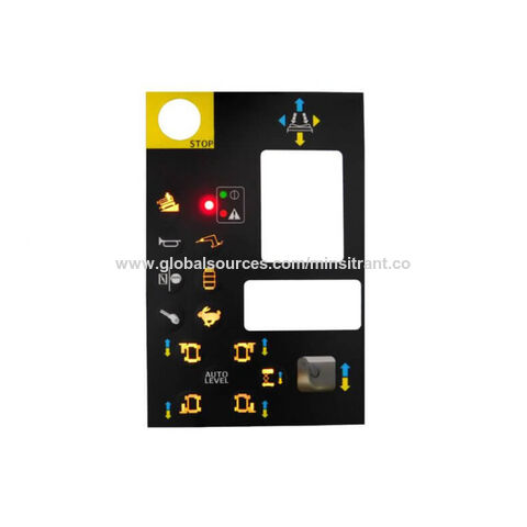 Iml Label Digital Printing Graphic Overlay For Hmi – Human Machine ...