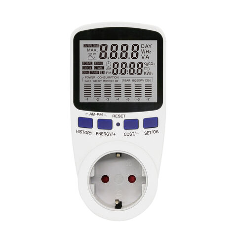 Buy Wholesale China 220v Power Meter Energy Electricity Monitor Usage ...