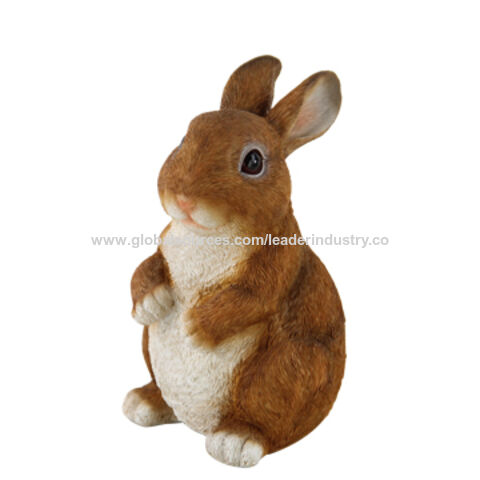 Buy Wholesale China Lovely Detailed Rabbit Polyresin Figurines For ...