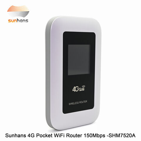 Buy Wholesale China Sunhans 4g Pocket Wifi Router 150mbps Mobile Broadband Hotspot Sim Unlocked ...