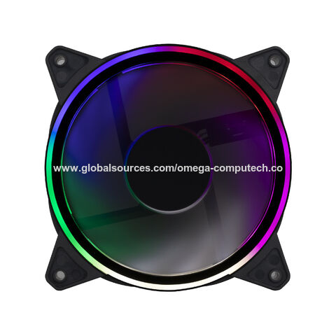 With Controller Led Case 6pin Multicolor 12025 3 New Trend Cooler Fan ...