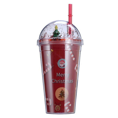 Buy Wholesale China Eco Friendly Christmas Plastic Cup Reusable Plastic ...