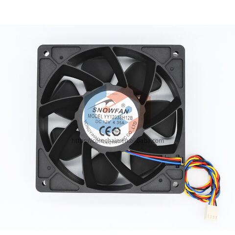 Buy Wholesale China New 120mm 4pin Snowfan Yy12038h12b Dc 12v 4.35a ...