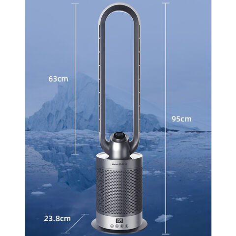 Buy Wholesale China Hot And Cool Bladeless Stand Fan Portable Air ...
