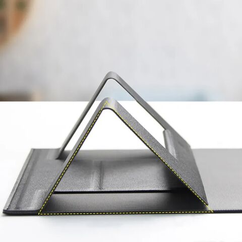 Buy Wholesale China Custom Pu Leather Laptop Stand Sleeve Portable ...