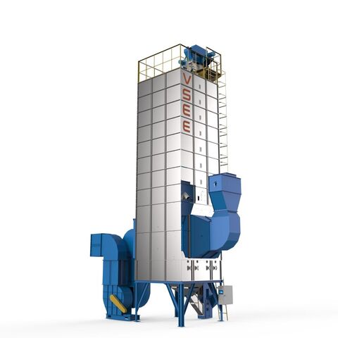 Vsee 20 Ton Paddy Dryer Grain Process Machine Mechanical Lpg Furnace ...