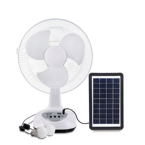 Buy Wholesale China Rechargeable Home Solar Fans Rechargeable Electric ...