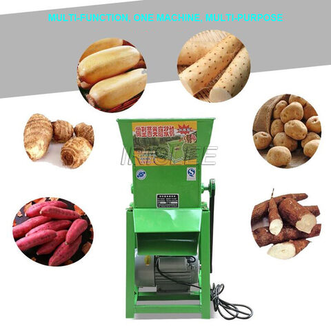 Cassava Grinder Commercial Electric Sweet Potato Grinder Taro Wet ...