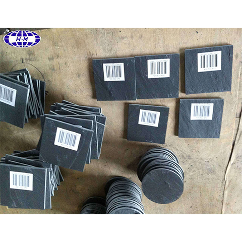 Buy Wholesale China Cheap Round Or Square Nature Slate Coaster & Slate ...