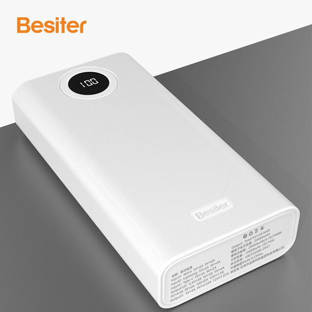Buy Wholesale China Custom Logo 20000mah Power Bank Quick Charge Led ...