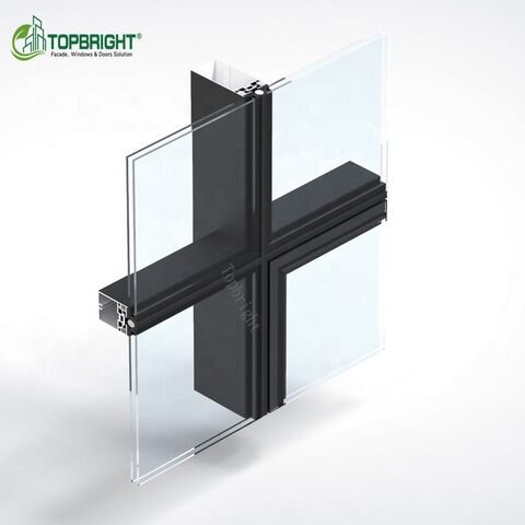 Commercial Buildings Structural Glazing System Wall Decorative Panels ...