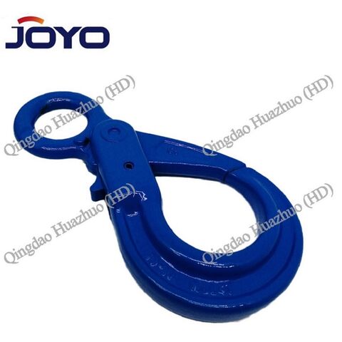 G80 European New Type Eye Safety Locking Hook , Bule Painted,rigging ...