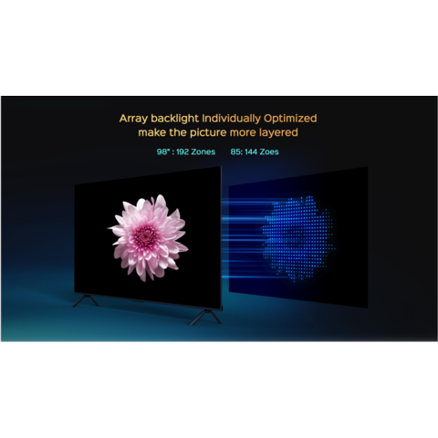 86 Inch Ultra Slim 4k Mini Led Smart Tv Android System 3+32gb Bluetooth 120hz Memc Gtv, Led Tv ...