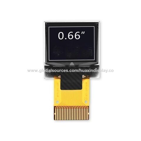 Buy Wholesale China 0.66 Inch White Color Oled Display 64x48 Pixels Spi ...